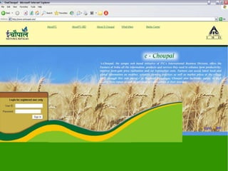 e-chaupal | PPT