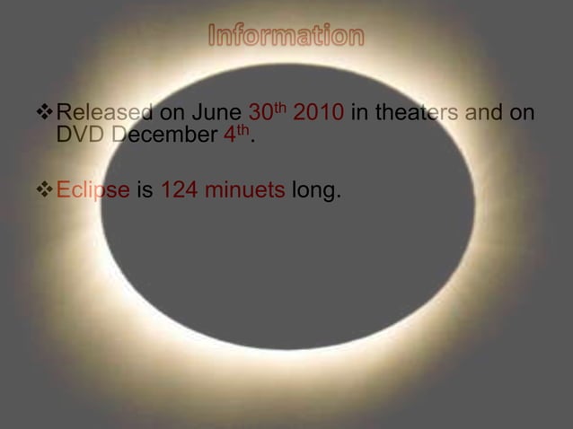 Eclipse Power Point | PPTX