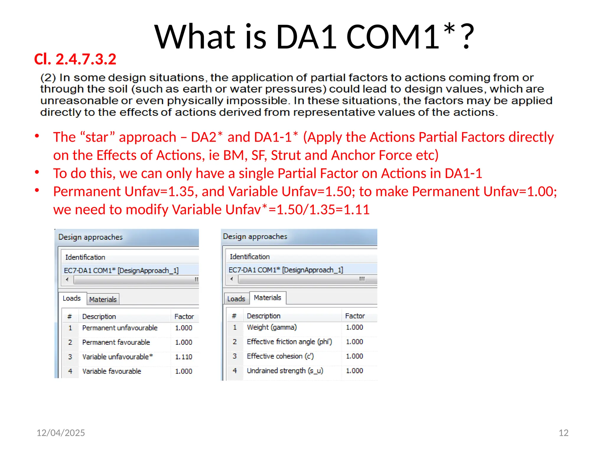 Presentation 2 - USE OF EC7 IN PLAXIS .pptx