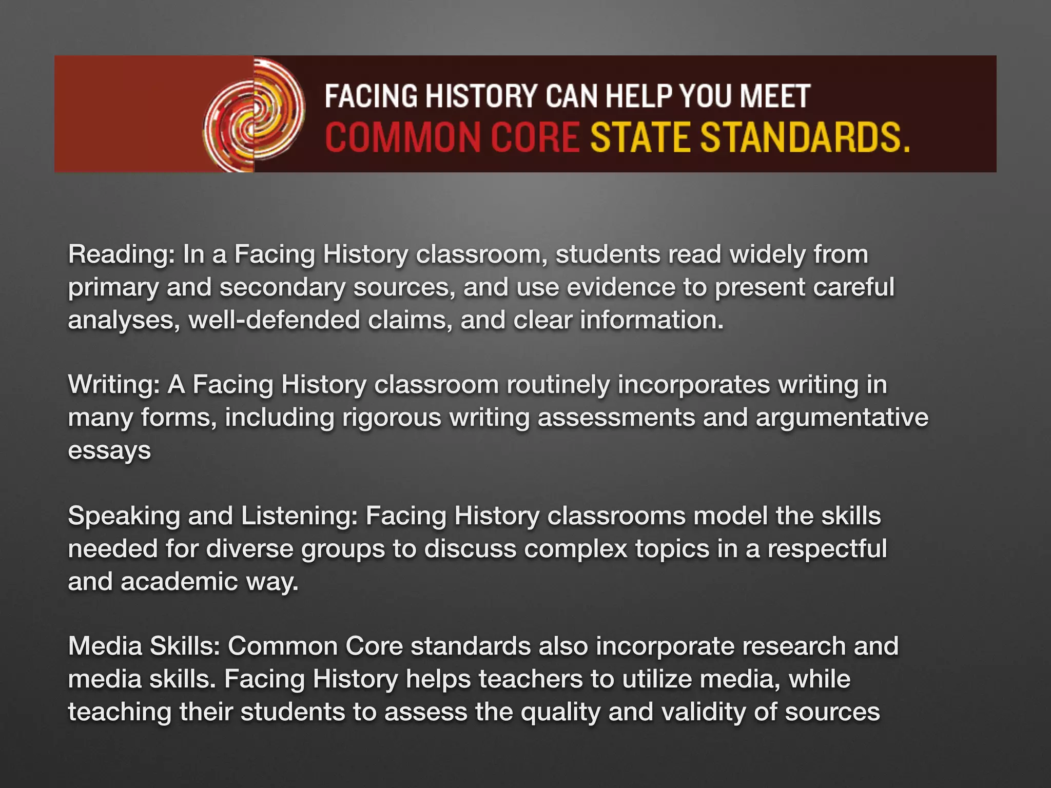 Teaching Civil Rights in the Common Core Classroom | PDF