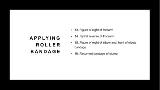 First aid , bandage and dressing | PPTX | First Aid | Injuries