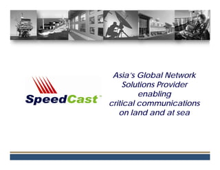 Presentation 2010 speedcast | PDF | Computer Networking | Computing