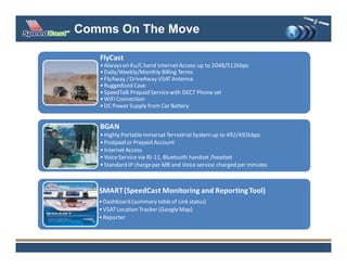 Presentation 2010 speedcast | PDF | Computer Networking | Computing