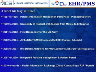 Presentation 2010 mMD EMR\\EHR | PPT