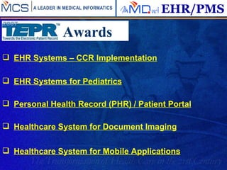 Presentation 2010 mMD EMR\\EHR | PPT