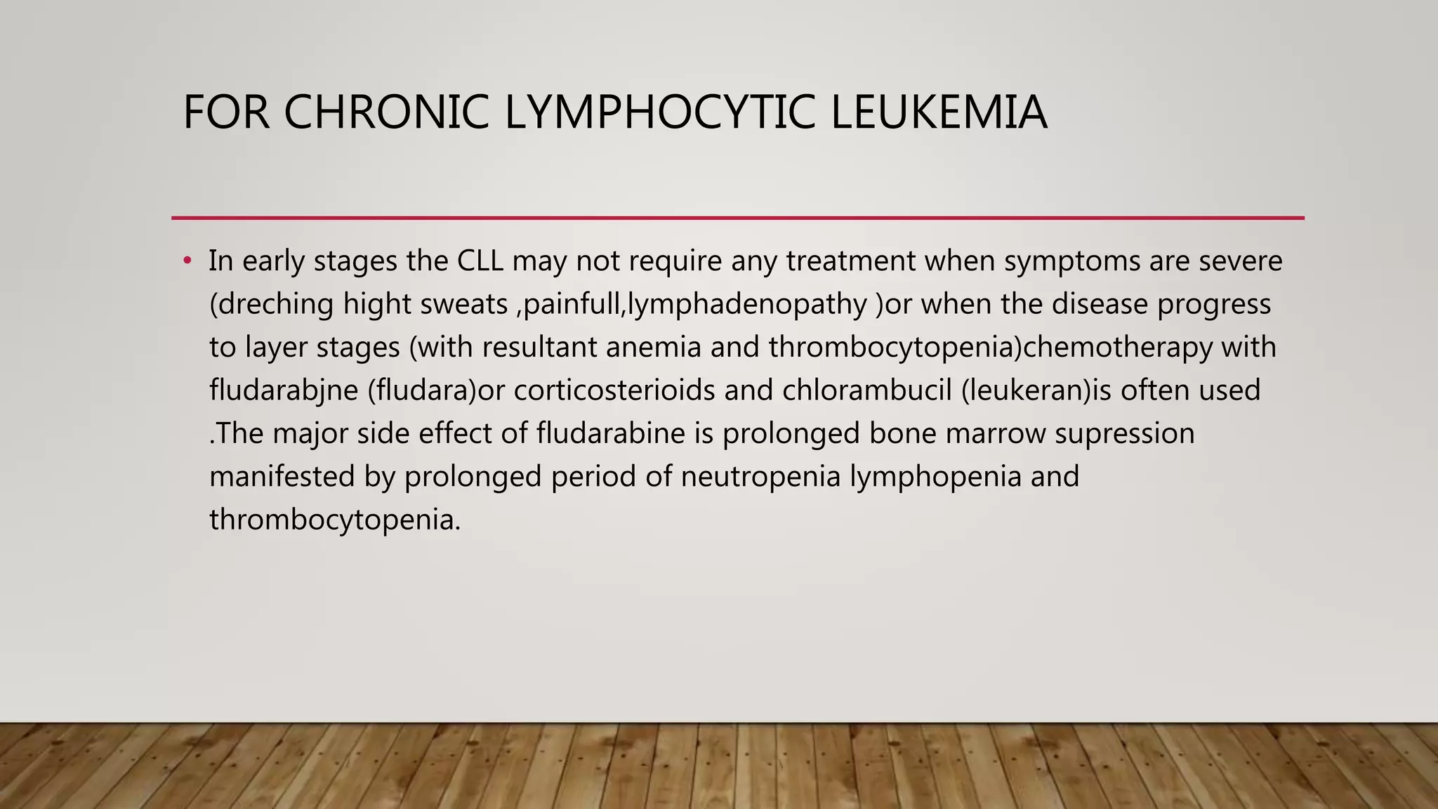 Presentation on leukaemia | PPTX