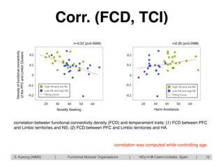 Functional network organizations of two contrasting temperament groups ...