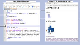 BASIC HTML PRESENTATION | PPT