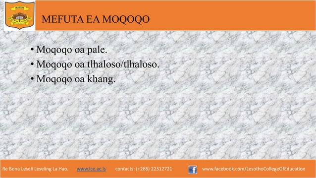 Moqoqo | PPTX
