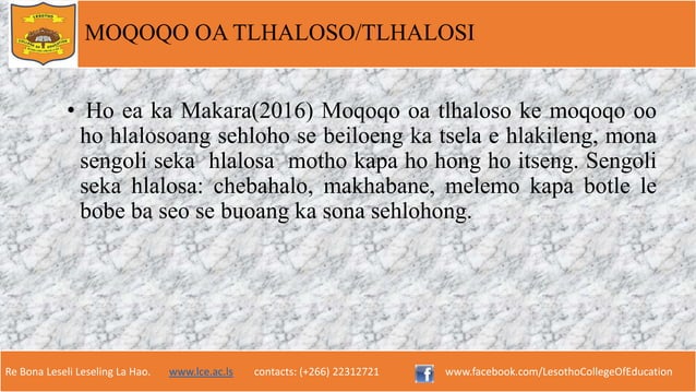 Moqoqo | PPTX