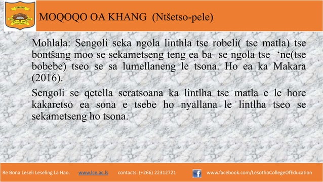 Moqoqo | PPTX