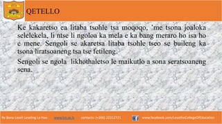 Moqoqo | PPTX