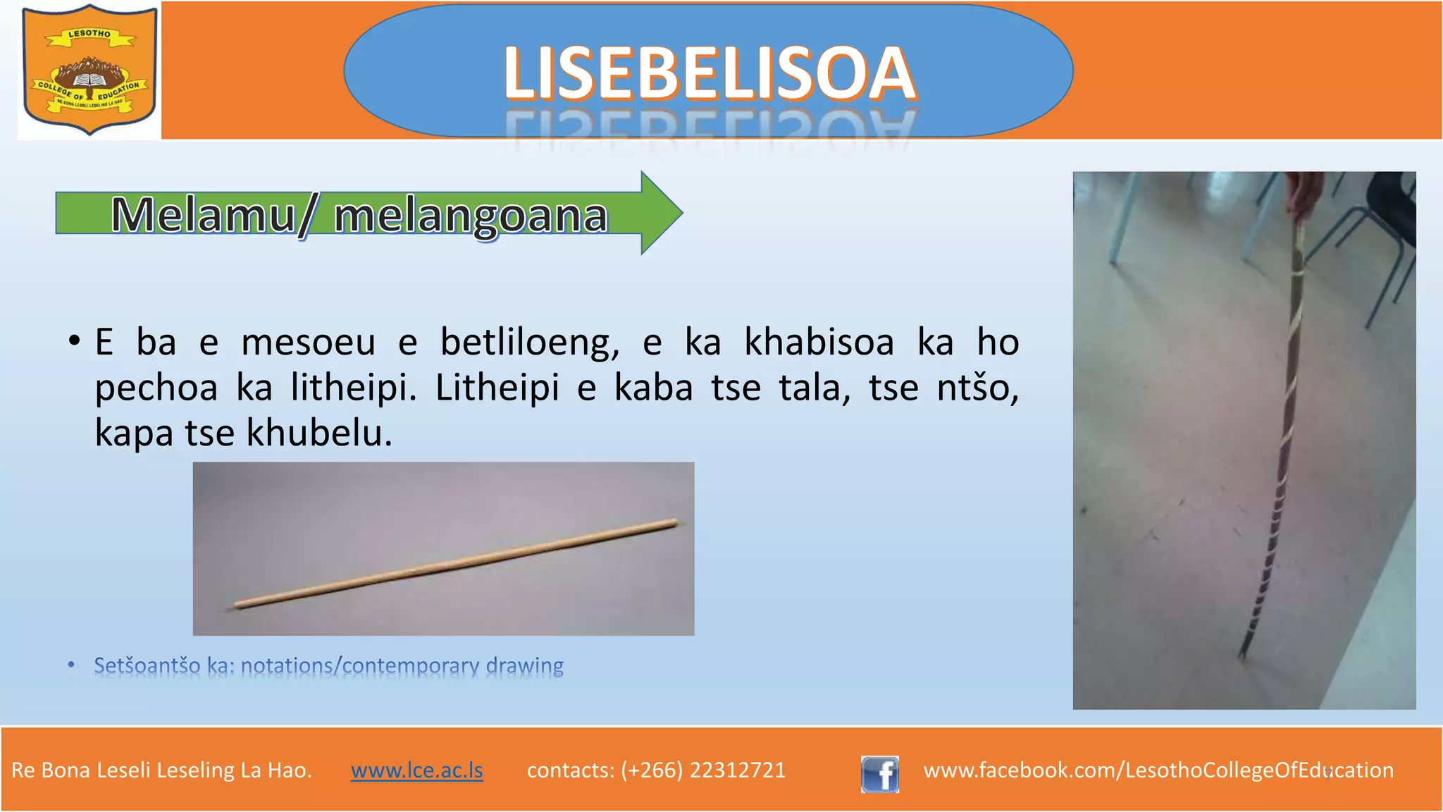 Mohobelo oa seleribe | PPT