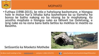 LEBOLLO LA SESOTHO LA BASHEMANE | PPTX