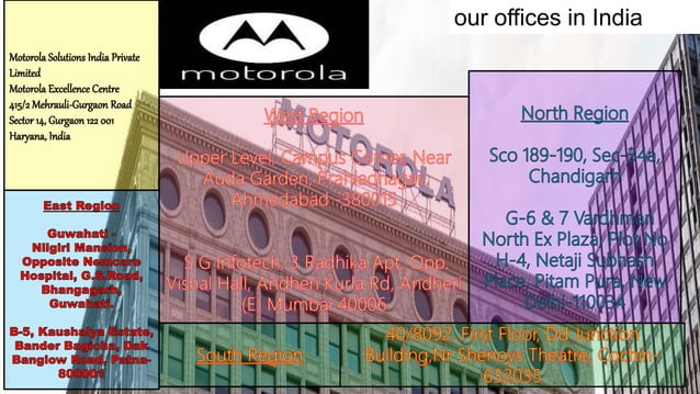 Presentation on motorola | PPTX