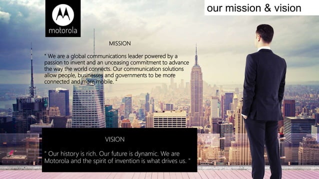 Presentation on motorola | PPTX