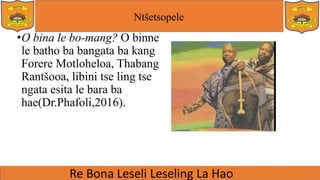 NALANE EA APOLLO NTABANYANE | PPTX