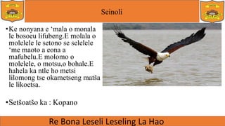 Linonyana tsa Lesotho | PPTX