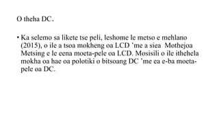 Nalane ea Bethuel Pakalitha Mosisili [2018 0492][1] | PPT