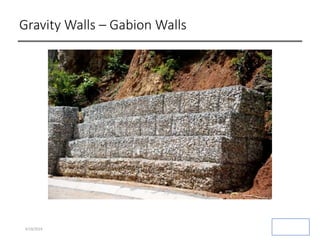 Presentation 2018-10-17 1325 B Retaining Wall Types and Their ...