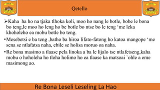 khoholeho ea mobu | PPTX | Geography | Science