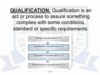 qualification of FTIR and DSC | PPTX