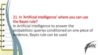 Artificial Intelligence Short Question and Answer | PPTX