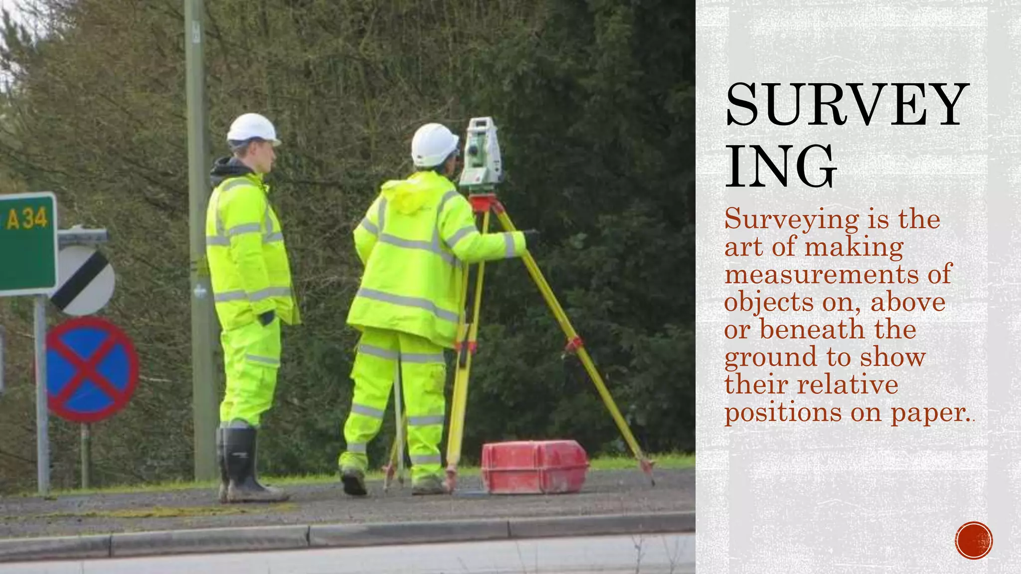 Introduction to surveying | PPTX