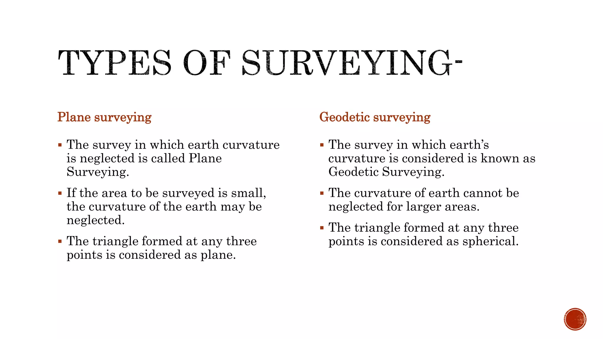 Introduction to surveying | PPTX