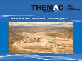 Copper Flat Project Deck | PDF