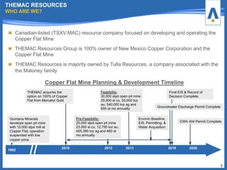 Copper Flat Project Deck | PDF