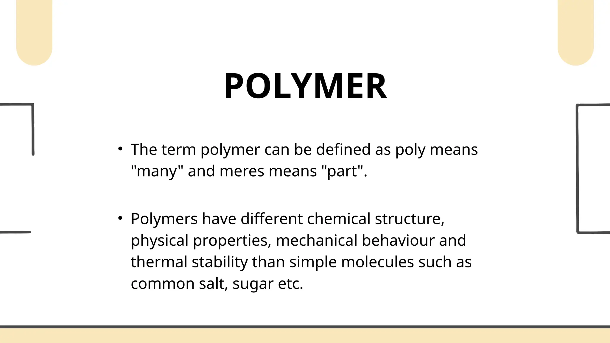 Reactions of polymers in chemistry PPT intro polymers types of polymers ...