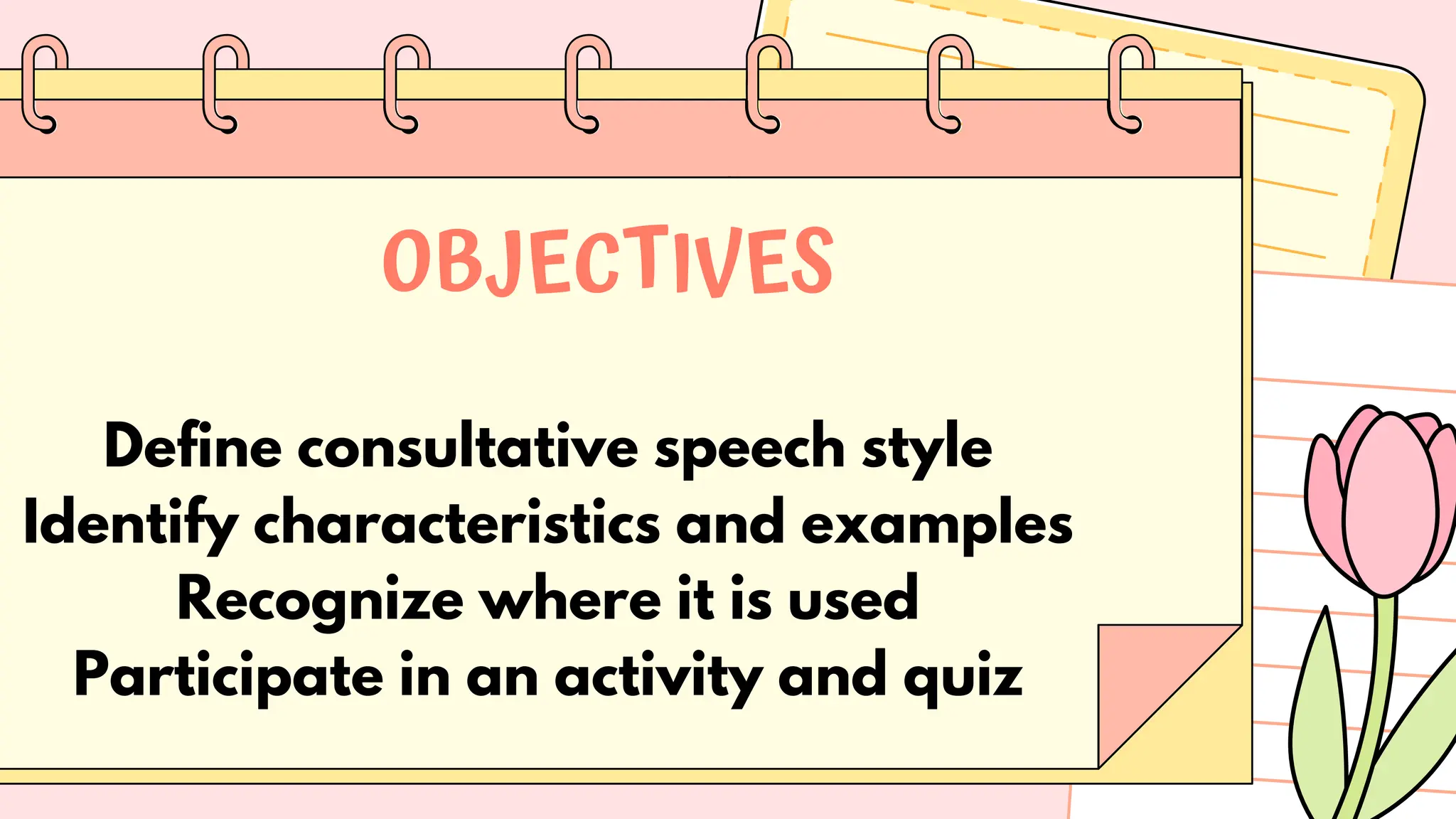 Define consultative speech style Identify characteristics and examples ...