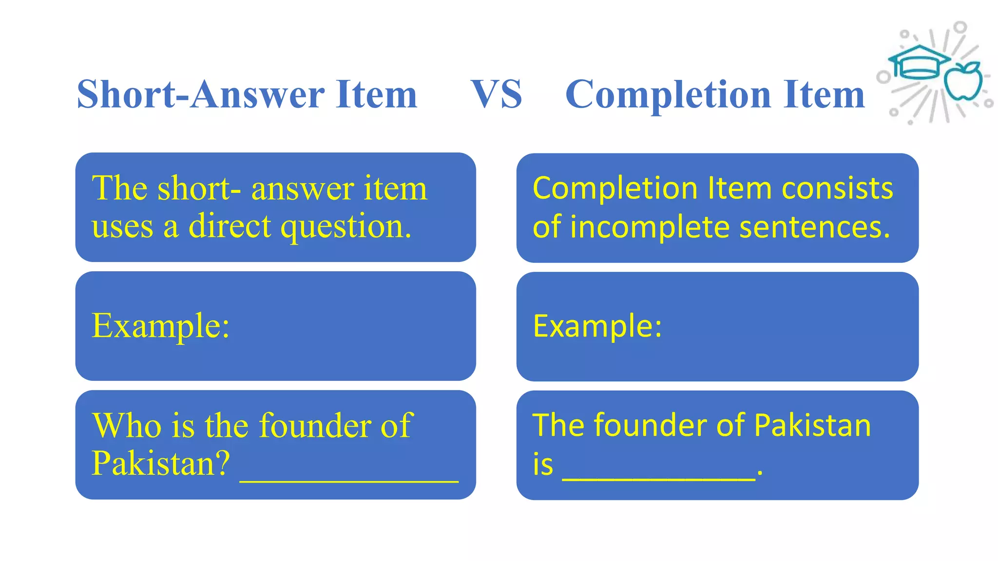 Comparison Between Objective Type Tests and Subjective Type tests ...