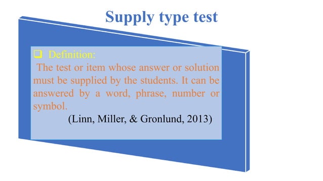 Comparison Between Objective Type Tests and Subjective Type tests ...