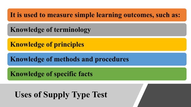Comparison Between Objective Type Tests and Subjective Type tests ...