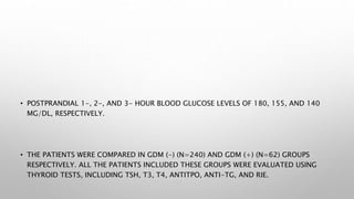 Gestational diabetes mellitus | PPT