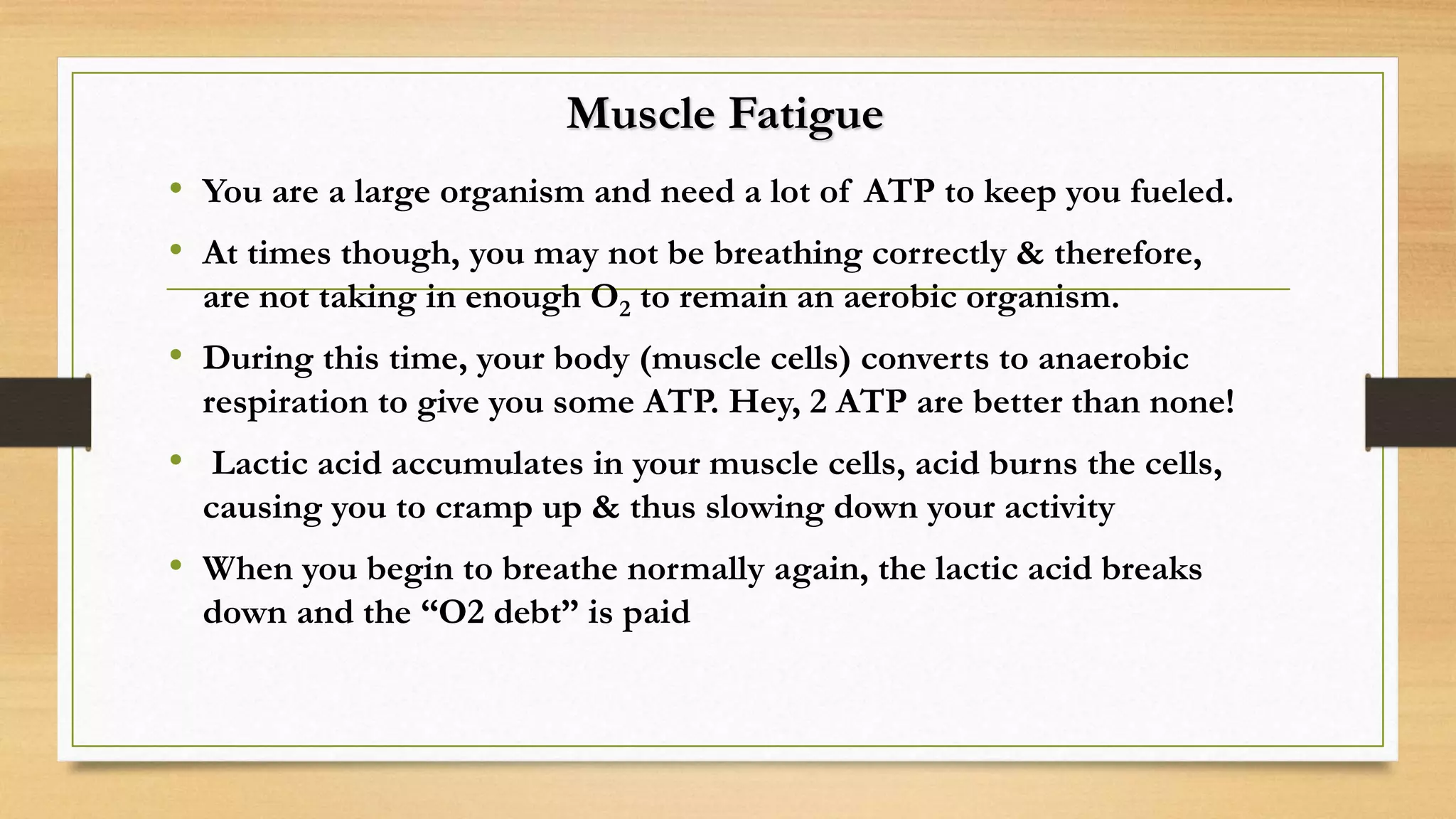 Aerobic and anaerobic respiration | PPTX