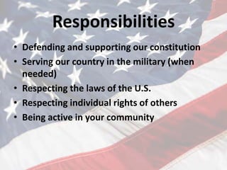 U.S. citizen powerpoint | PPTX