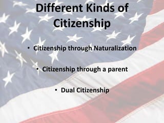 U.S. citizen powerpoint | PPTX