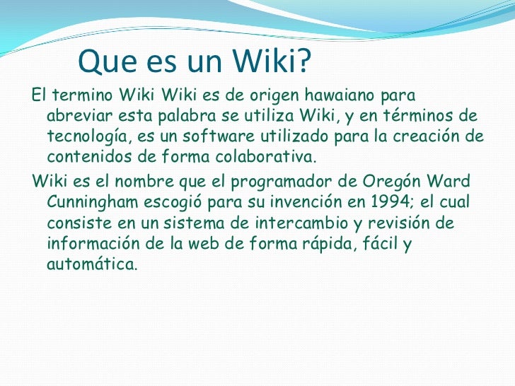 Que Son Wikis Y Como Funcionan
