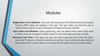 CSU-MCS | PPTX | Computer Software and Applications | Computing