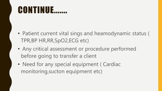 REPORTING IN NURSING | PPTX