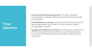 ICTs and its application in Education | PDF