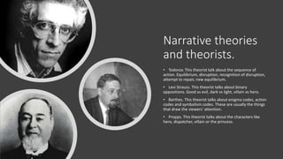 Narrative in. Documentaries | PPT