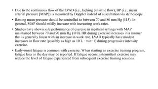 Exercise Training Recommendation For Individual With Left Ventricular ...