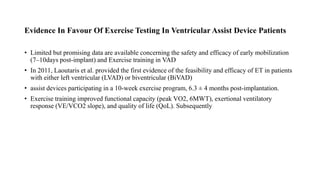 Exercise Training Recommendation For Individual With Left Ventricular ...