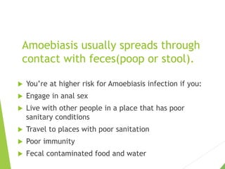 Presentation (2) (1).pptx on Amoebiasiss | PPTX | Infectious Diseases ...