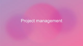 Project Management Advertising Job Role Powerpoint | PPTX