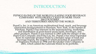PEPSICO | PPT
